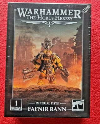 LIMITED - BLACK LIBRARY HORUS HERESY IMPERIAL FIST FAFNIR RANN MARINE ...