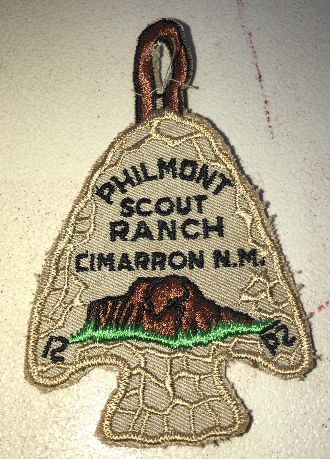 1950s PHILMONT RANCH Boy Scout PATCH BSA New Mexico Camp Badge arrowhead | eBay