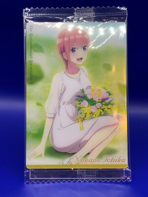 Ichika The Quintessential Quintuplets Wafer Card C01 Bandai Sealed TCG ...