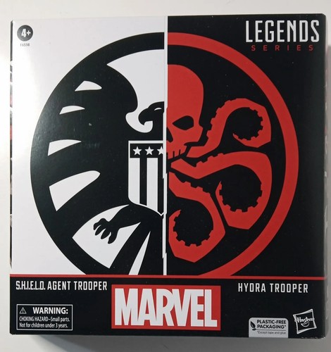 Marvel Legends 6" SHIELD Agent Hydra Trooper 2-Pack | eBay