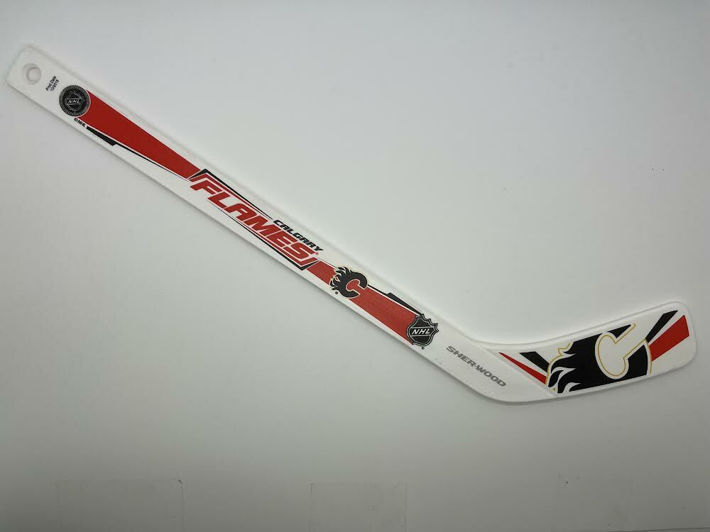 Calgary Flames Hockey Stick - Plastic Mini Hockey Stick - 18"x5" | eBay