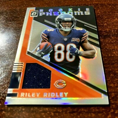 2019 Optic Riley Ridley Holo Prizm Rookie Phenoms Jersey Jersey Patch ...