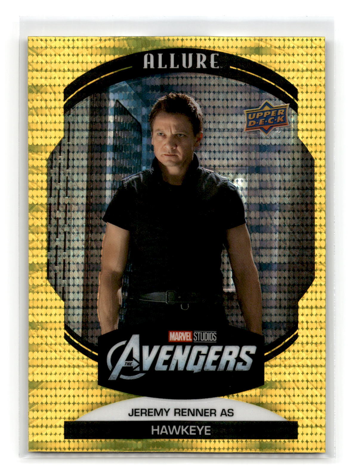 2022 Upper Deck Allure #14 Hawkeye Avengers Yellow Taxi 202435 | eBay