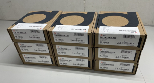 Poly EncorePro 320 Encore Pro USB-A Stereo Corded Headset - LOT of 9 ...