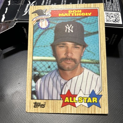 1987 Topps - All-Star Don Mattingly #606 TM Symbol on Front | eBay