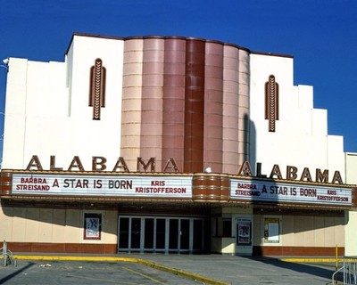 Alabama Movie Theater Sign A Star Is Born Marquee Houston TX 1977 8x10 ...