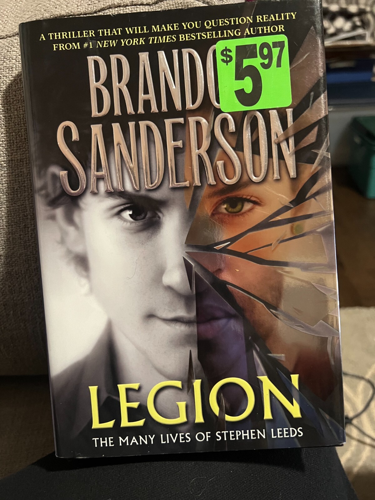 Legion The Many Lives of Stephen Leeds by Brandon Sanderson Hardcover ...