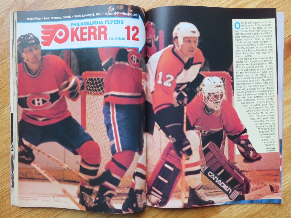 Hockey Illustrated MIKE BOSSY Dec 1984 Magazine MARK MESSIER Guy ...