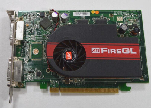 Dell ATI FireGL V3400 0YG666 GDDR3 PCIe Dual DVI 128MB Graphics Card | eBay