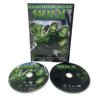 The Hulk (DVD, 2003, 2-Disc Special Edition Set) 25192307522| eBay