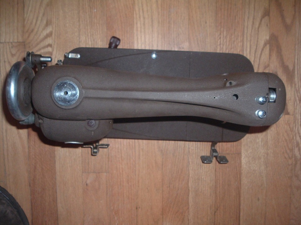 Montgomery Ward 1940's Sewing Machine Supreme Reversible Rotary Model ...