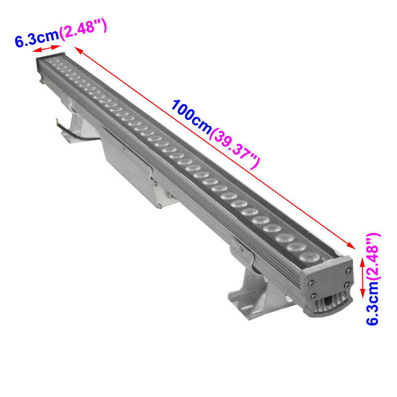 Outdoor LED Wall Wash Light Waterproof Floodlight Washer Lamp Stainless ...