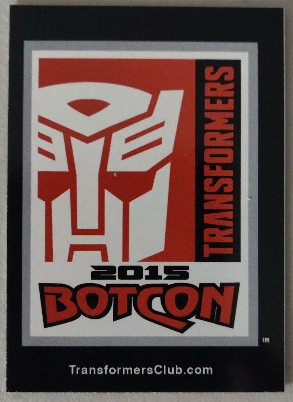 TRANSFORMERS BOTCON 2015 NN FOIL CONVENTION PROMO CARD | eBay