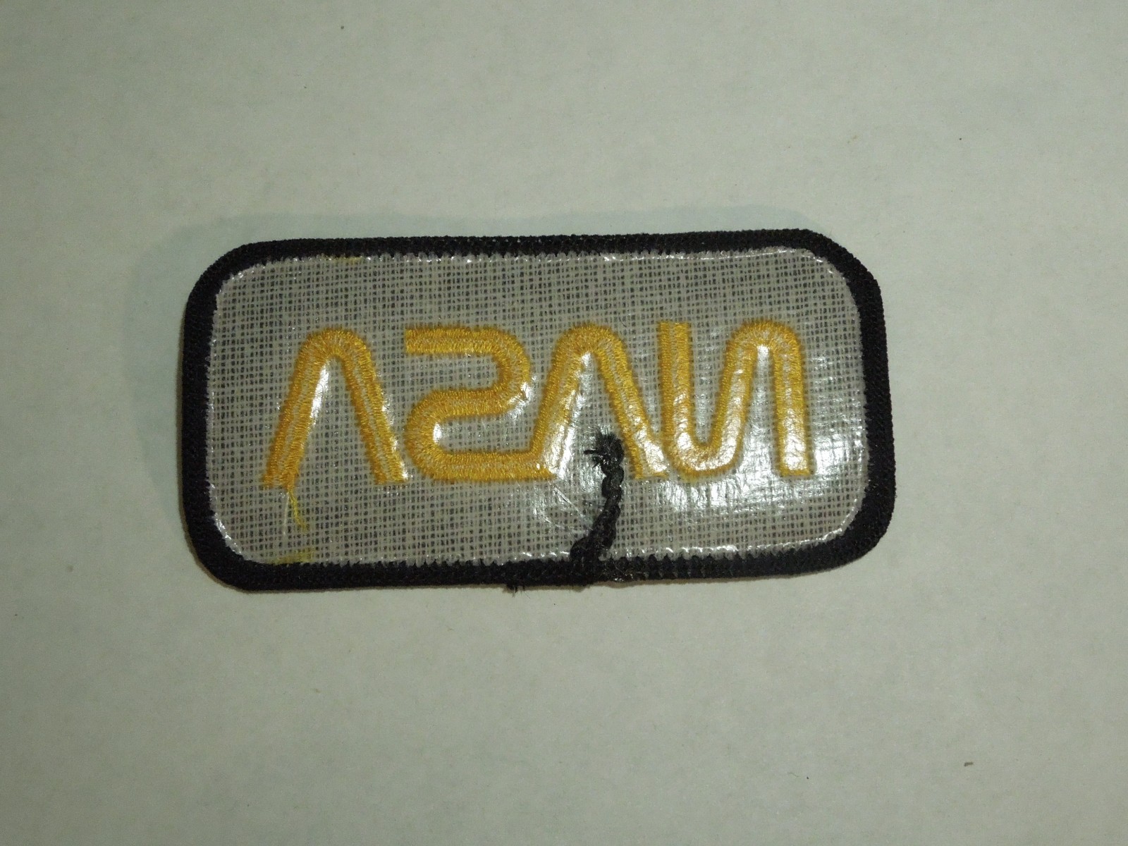 NASA Space Program Official Worm Emblem Embroidered Iron On Patch ...