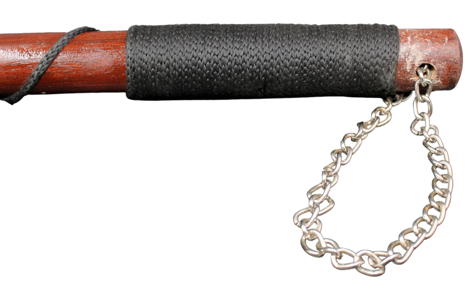 Medieval Warrior 31" Spiked Solid Metal Triple Mace Ball Flail ...