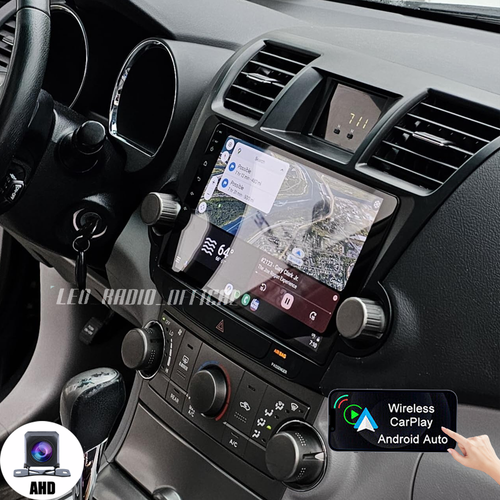 For 2008-2013 Toyota Highlander Apple Carplay Car Radio Android 12 GPS JBL 2+32G | eBay
