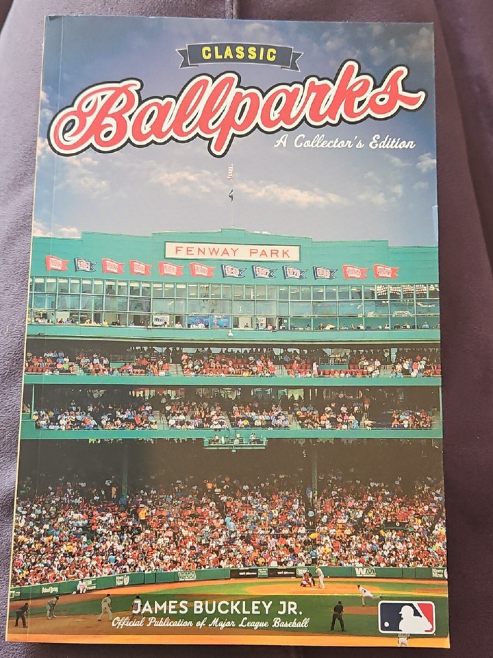 classic ballparks book stadium parks mlb baseball hc reading book new ...