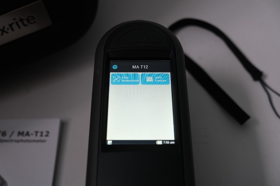 X-Rite MA-T12 Handheld Multi Angle Spectrophotometer XRite Pantone ...