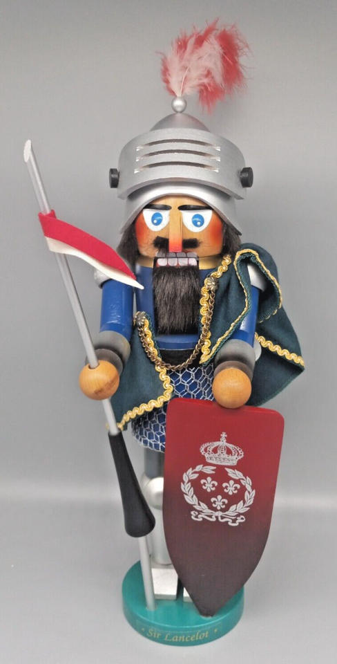 Set of 5 Nutcrackers Steinbach Camelot Series Merlin Arthur Lancelot ...
