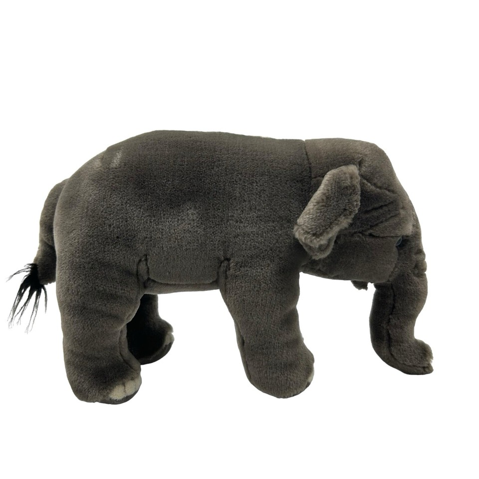Webkinz Signature Stuffed Plush Endangered Asian Elephant Zoo Safari ...