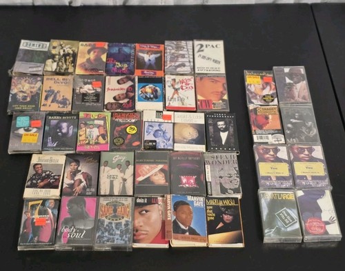 80s 90s Rap Hip Hop R&B Soul Cassette Lot Of 41 TLC Tupac LL Cool J | eBay