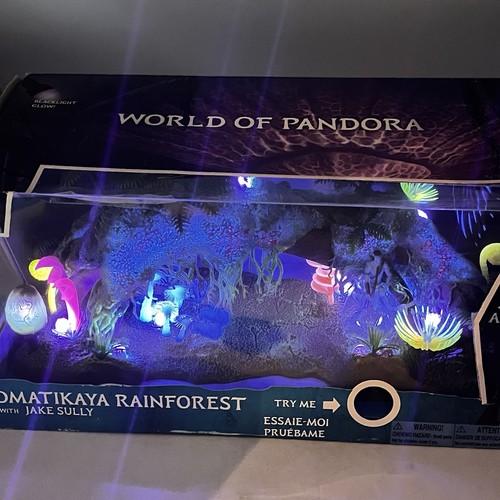 Avatar World of Pandora Omatikaya Rainforest w/ Jake Sully McFarlane ...