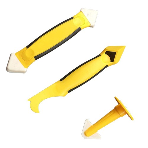 3 in Glass Glue Tool Caulk Removal Tools Finishing Kit Sealant Scraper ...