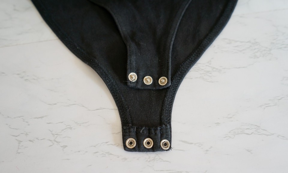VTG 80s Instant Action Bejeweled Beaded Bodysuit S Western Glam Rock ...