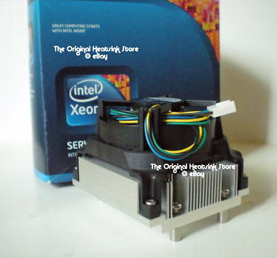 Intel Xeon CPU Cooler Heatsink & Fan for Quad Core 54XX CPU Socket J ...