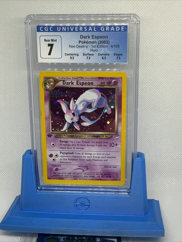 Dark Espeon 4/105 Neo Destiny Holo CGC 7 1st Edition | eBay