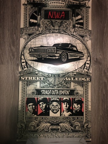 New NWA Poster Art Large 18x36 Inches Rare. Blunt Graphix | eBay