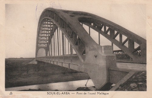 CPA de SOUK EL ARBA Tunisie Pont de l'Oued Mellègue | eBay
