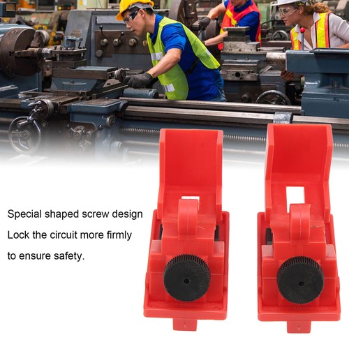 10PCS Circuit Breaker Lockout Device Clamp On Power Switch Lock ...