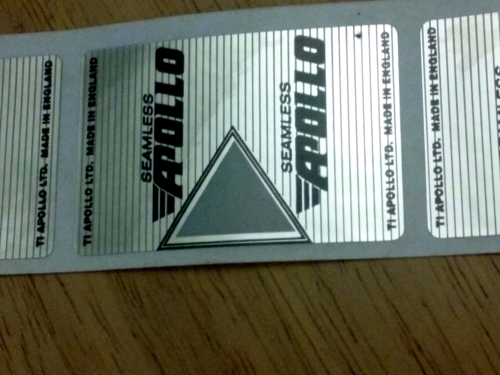 36 Seamless Apollo Golf shaft labels Brand New | eBay