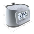 Sharp PROJECTION ALARM CLOCK with 8 SOOTHING SLEEP SOUNDS & DUAL ALARM ...