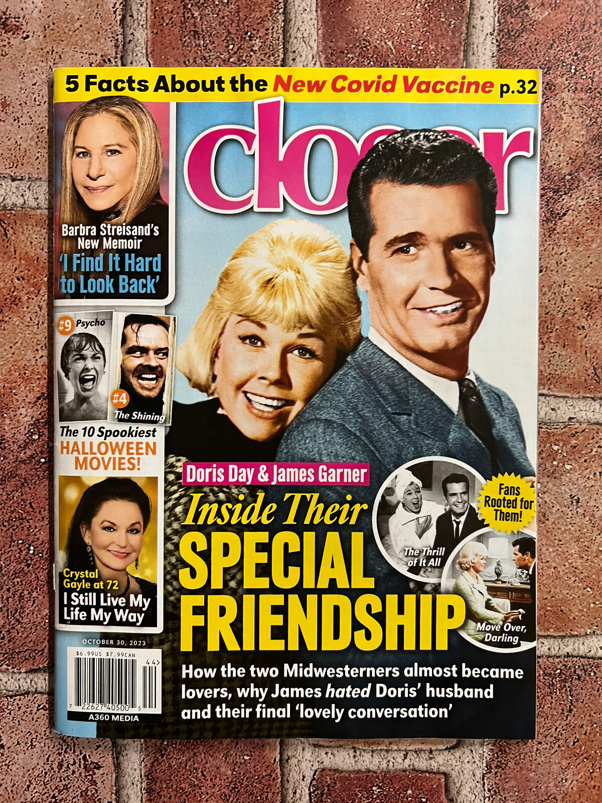 CLOSER MAGAZINE 2023 "DORIS DAY & JAMES GARNER!, BARBARA STREISAND ...