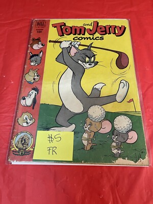 Tom & Jerry #97 1952 & #104 1953 Volume 1 Dell Comics | eBay