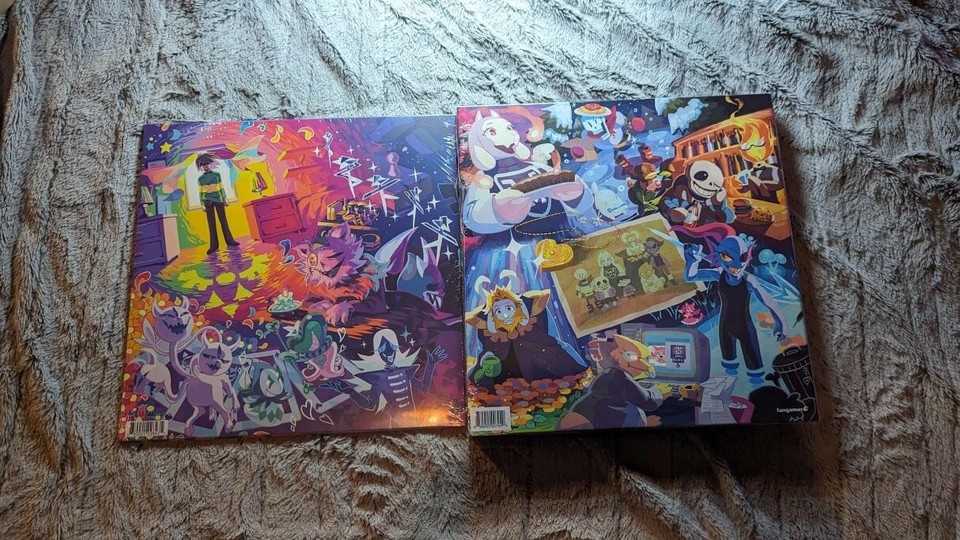 UNDERTALE Complete Vinyl Soundtrack Box set AND deltarune chapter 1 | eBay