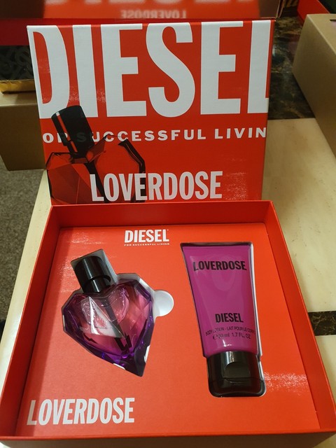Diesel Loverdose Gift Set 30ml EDP 50ml Body Lotion for sale online | eBay
