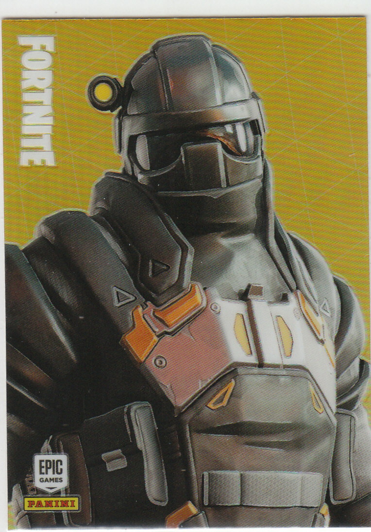 2020 Panini Fortnite Series 2 - SLEDGE - Optichrome Silver Holo #66 USA ...