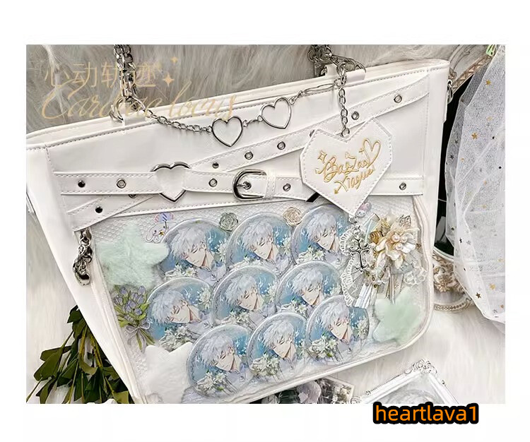 Large Capacity Itabag Lolita Girl PU Crossbody Shoulder Bags Handbags ...