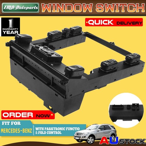 Master Window Switch for Mercedes Benz W163 w/ Parktronic Function Fold ...