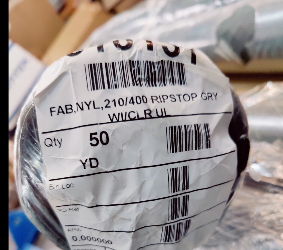 Outdoor Fabric 210 / 400 Denier Ripstop Nylon Fabric SWATCH ONLY | eBay