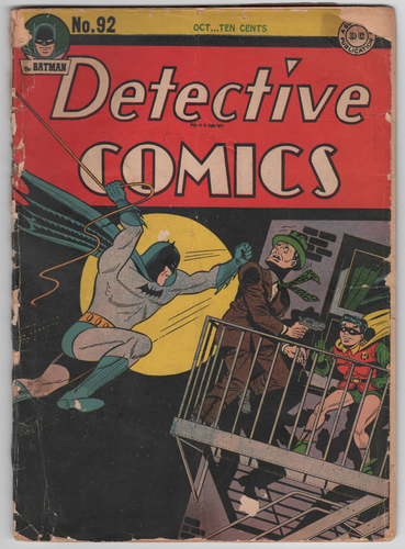 DETECTIVE COMICS #92 | eBay