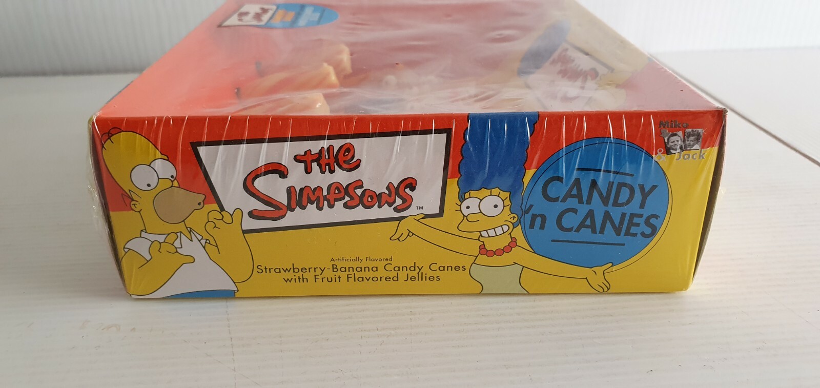 2006 The Simpsons candy n canes Confectionery collectable Strawberry ...