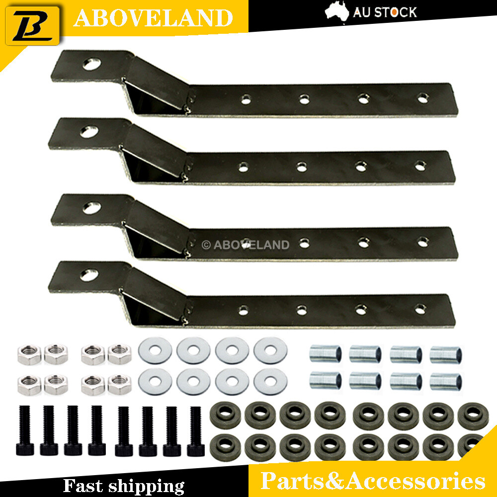 Universal Motorcycle Hard Saddle Bag Box Mounting Bracket Kit Set ...