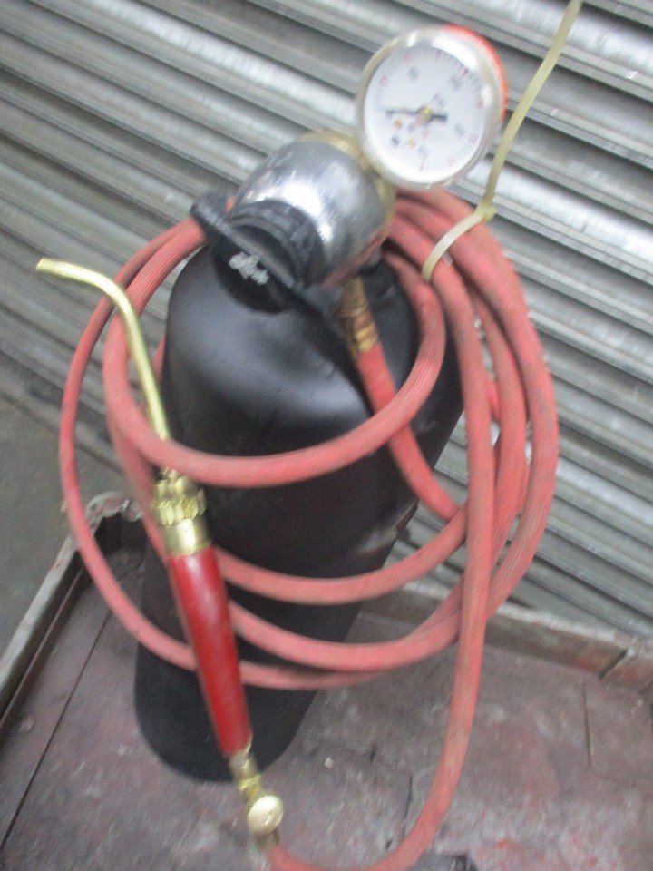 PRESTOLITE ACETYLENE B TANK SET UP | eBay