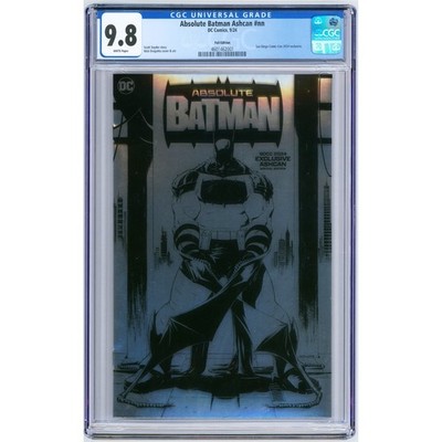 Absolute Batman Ashcan #nn 2024 DC CGC 9.8 [Foil Edition] SDCC 2024 ...