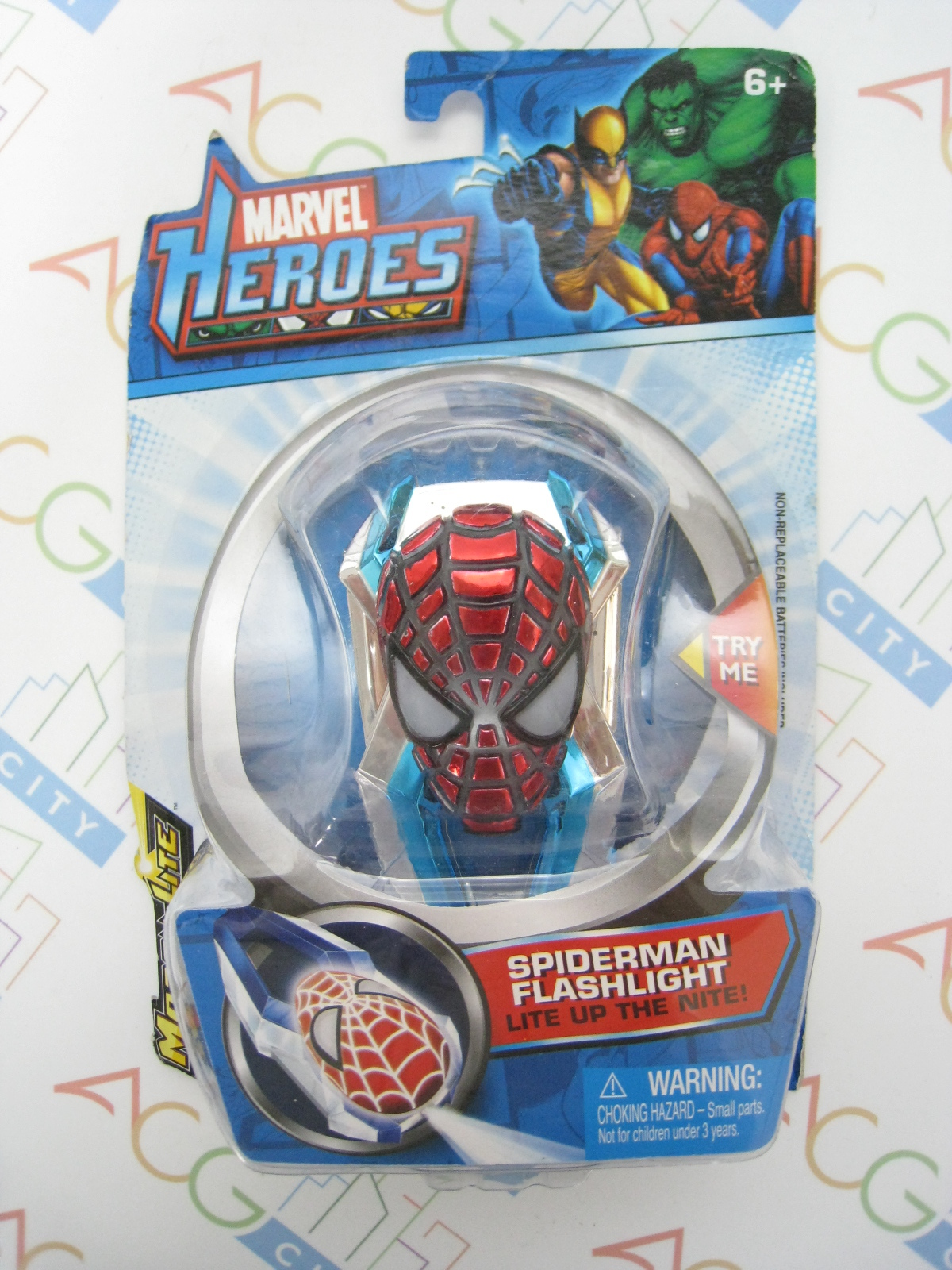 Marvel Heros Spiderman Head Morph Lite FlashLight Torch Light Tech 4 ...