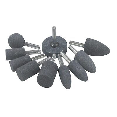 Abrasive Grinding Stone Rotary Accessories Buffing Point Set with 1/4 ...